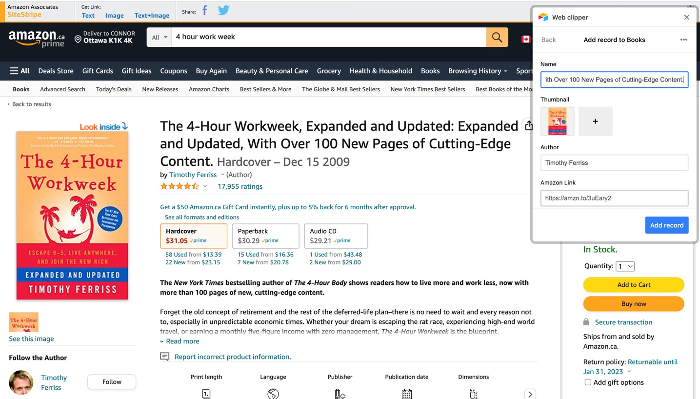 How to build a book recommendation site with AI | connorfinlayson.com